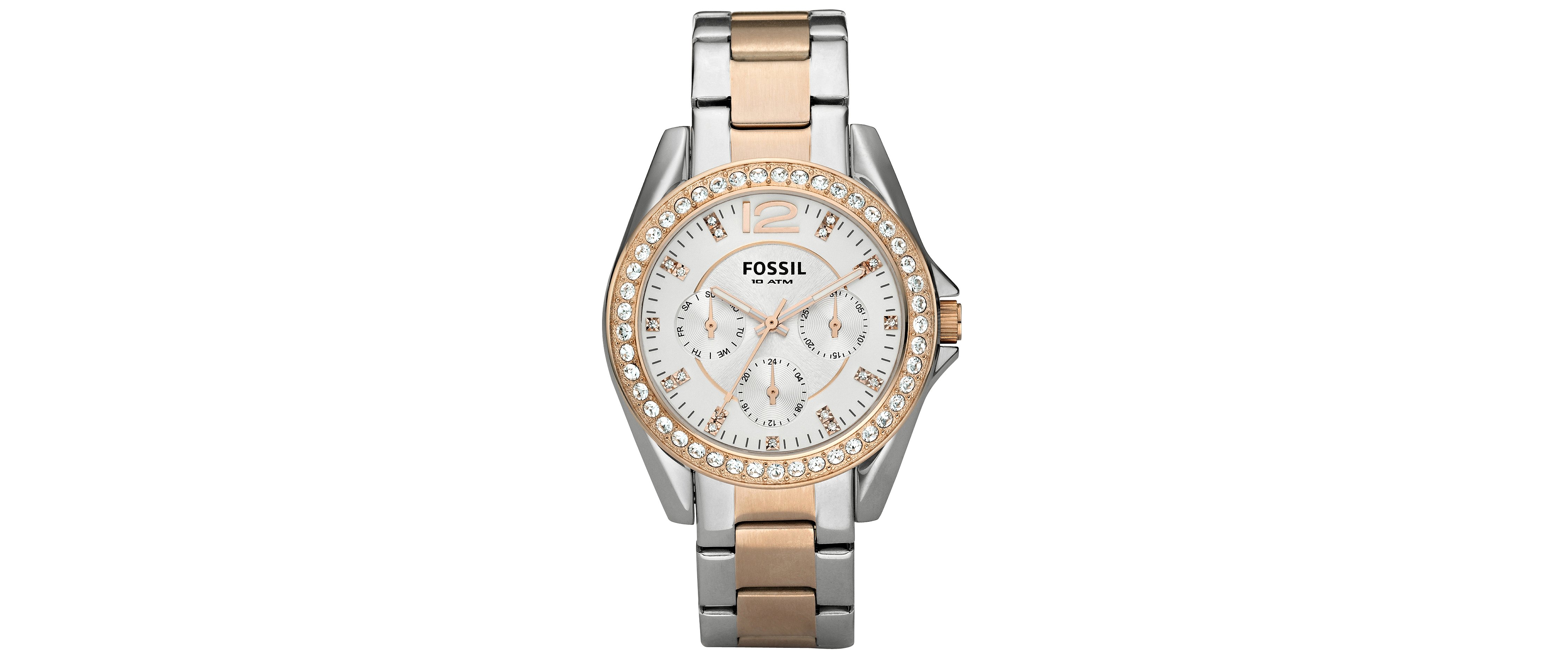 Fossil Riley Watch - Women's Watches in Rose Gold | Buckle