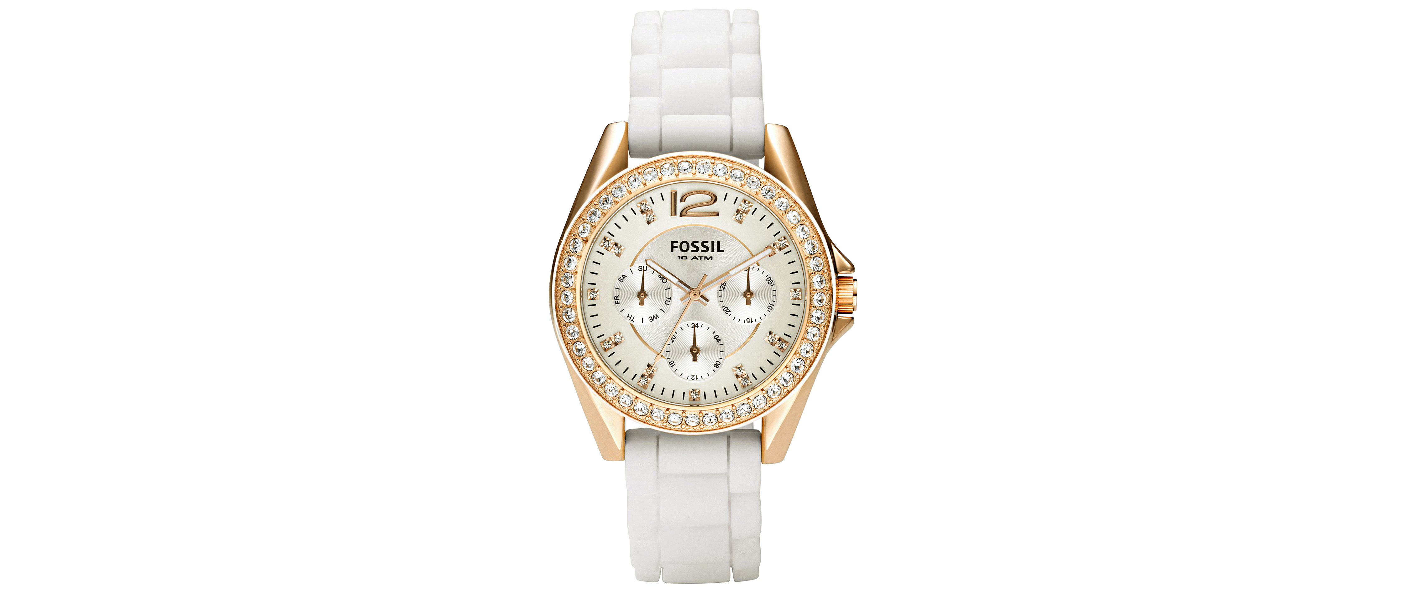 Fossil Riley Watch - Women's Watches in Rose Gold | Buckle