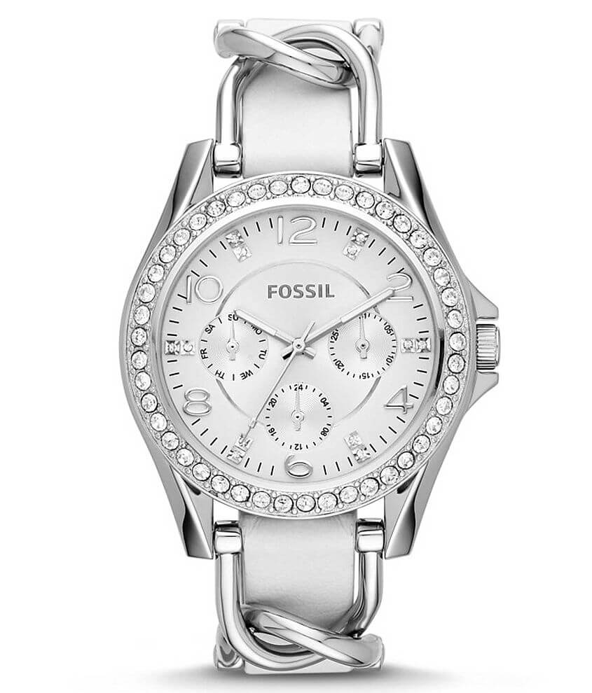 Fossil Riley Watch - Women's Watches in Silver | Buckle