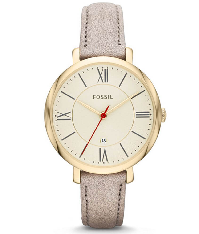 Fossil Jacqueline Watch - Women's Watches in Gold | Buckle