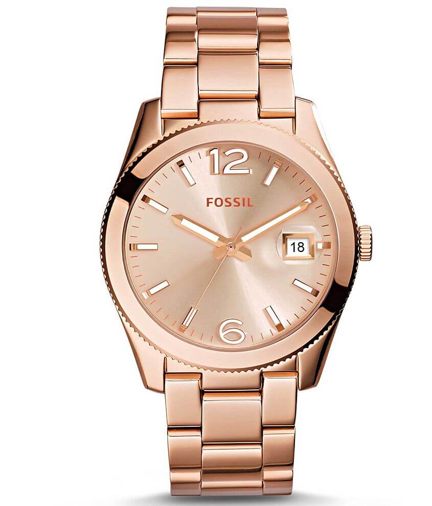 Fossil Perfect Boyfriend Watch - Women's Watches in Rose Gold | Buckle