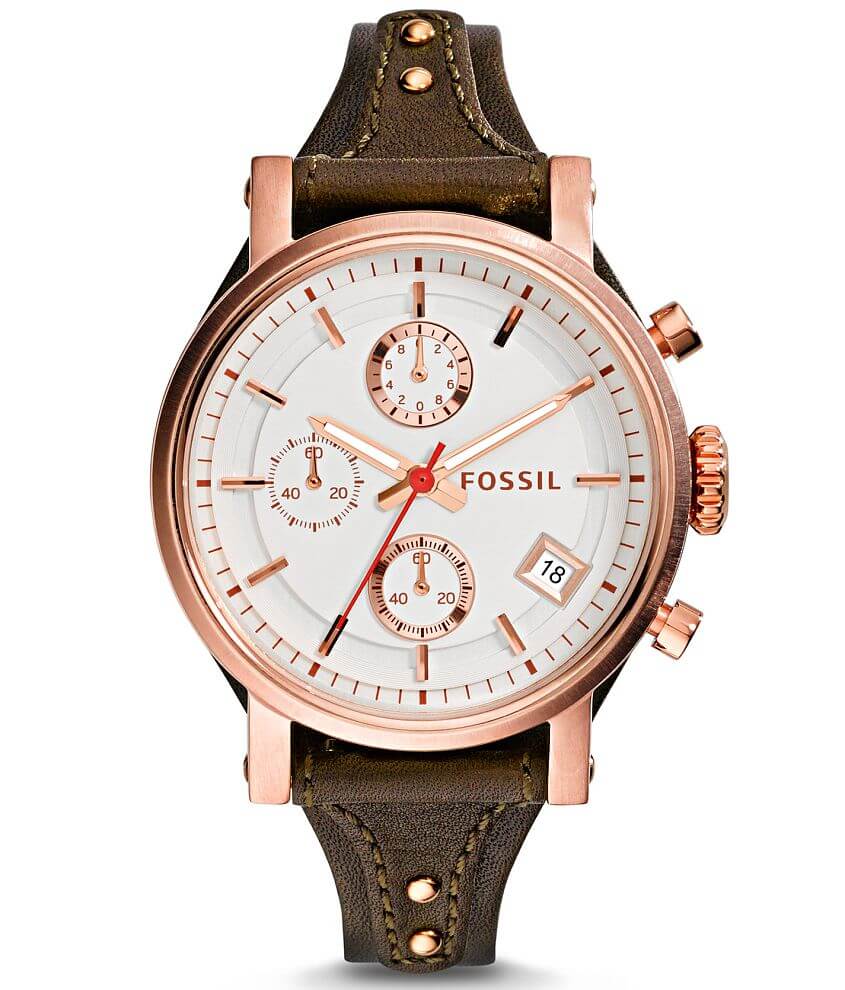 Fossil Original Boyfriend Watch - Women's Accessories in Raisin | Buckle