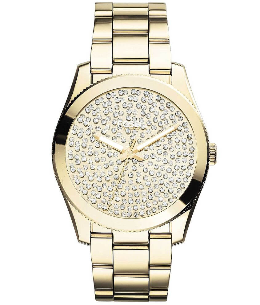 Fossil Perfect Boyfriend Watch - Women's Watches in Gold | Buckle