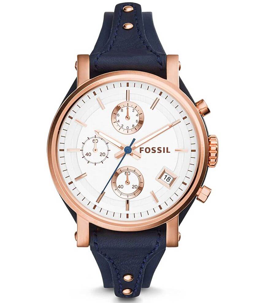 Fossil Original Boyfriend Watch - Women's Watches in Rose Gold | Buckle