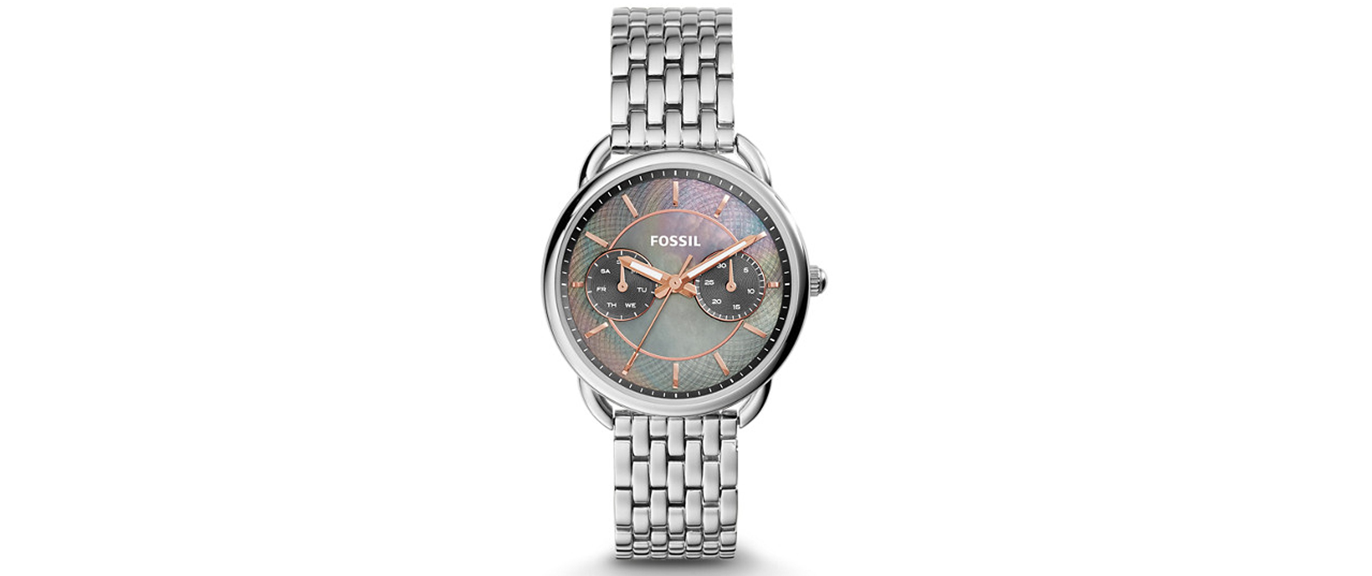 Fossil Tailor Watch - Women's Watches in Silver | Buckle