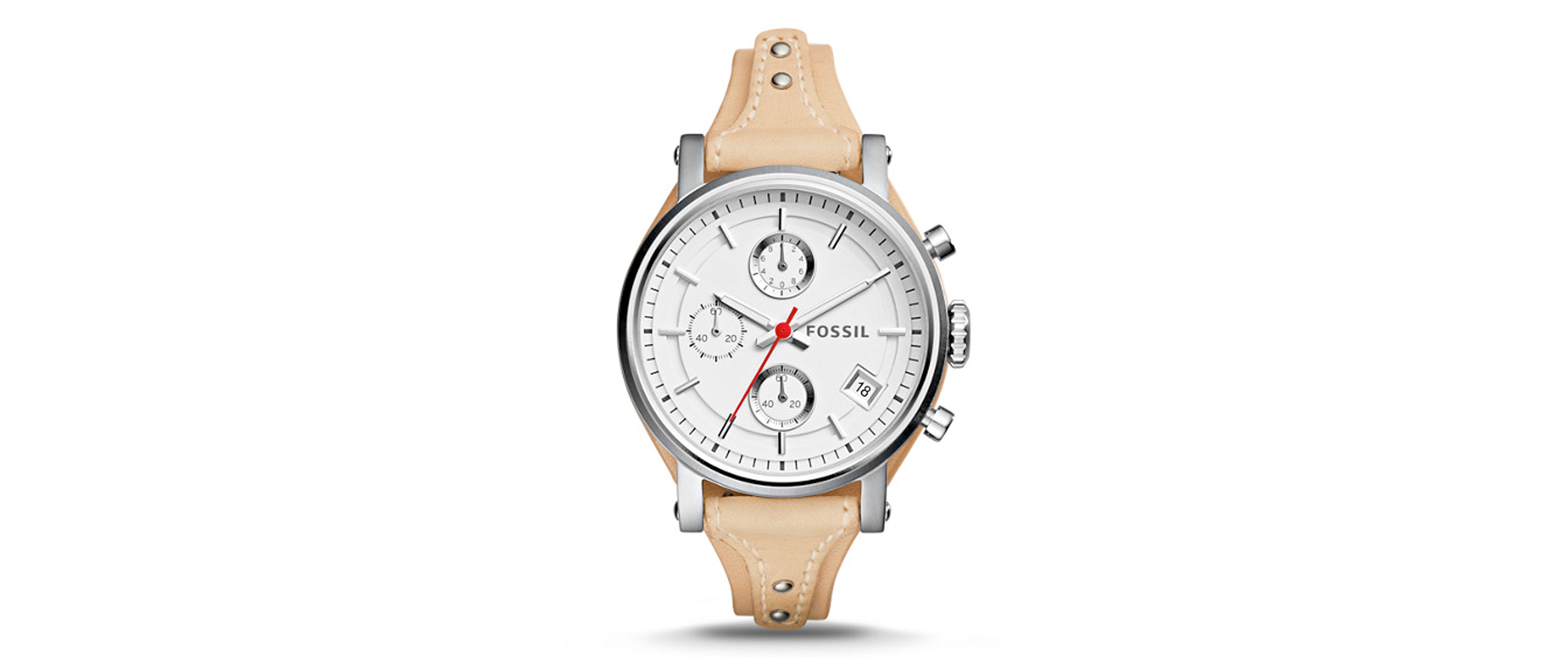 Fossil The Original Boyfriend Watch - Women's Watches in Silver | Buckle