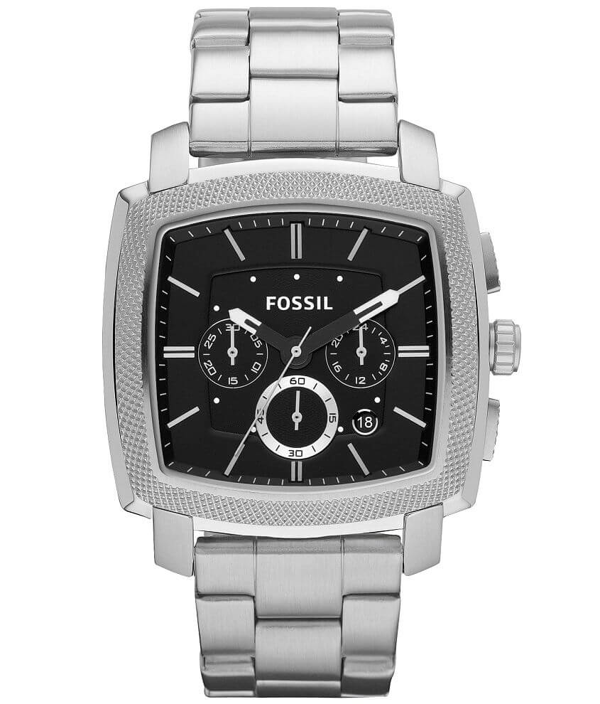 Fossil Machine Watch - Men's Watches in Silver | Buckle