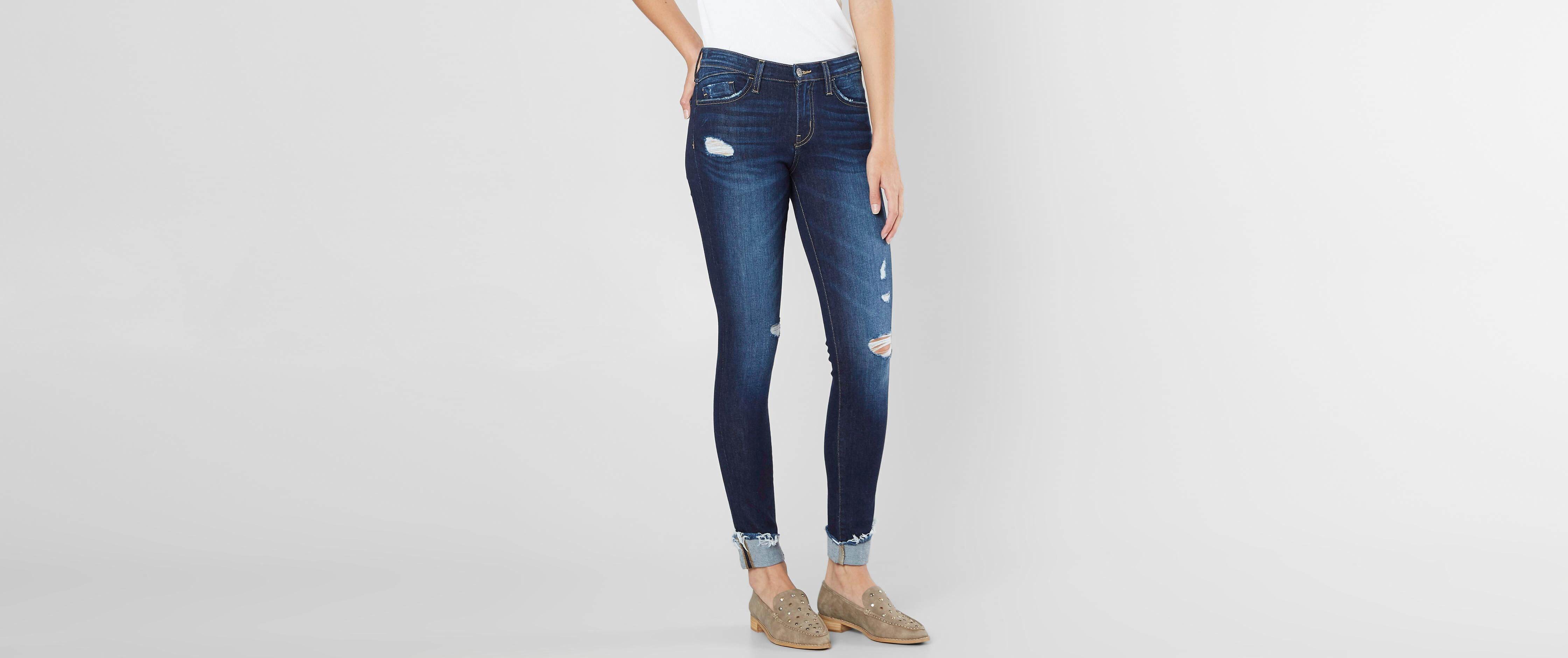 Bridge by GLY Mid-Rise Ankle Skinny Stretch Jean - Women's Jeans in ...