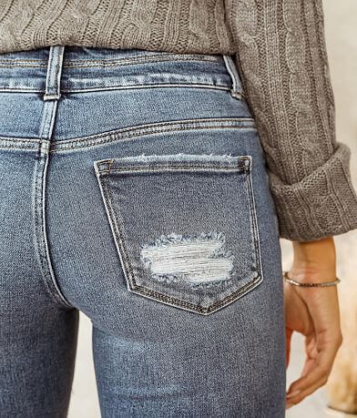 Bridge by GLY Hudson Mid-Rise Flare Stretch Jean - Women's Jeans in ...