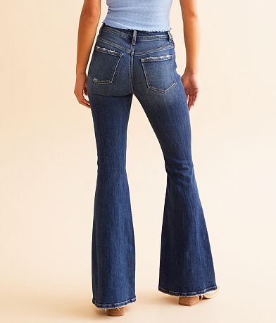 Flying Monkey Mid-Rise Flare Stretch Jean - Women's Jeans in Invincible ...