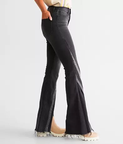 VERVET High Rise Super Split Flare Stretch Jean - Women's Jeans in ...