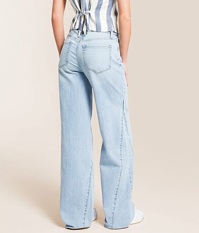 VERVET by Flying Monkey Olivia High Rise Wide Leg Jean - Women's Jeans ...
