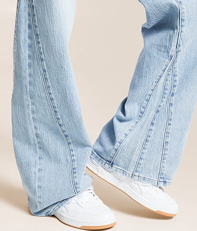 VERVET by Flying Monkey Olivia High Rise Wide Leg Jean - Women's Jeans ...