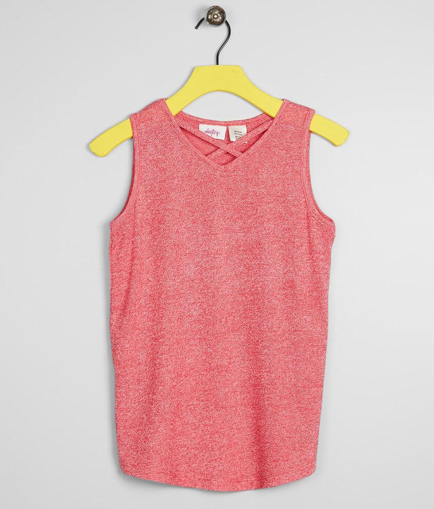 Girls - Daytrip Criss Cross Tank Top - Girl's Tank Tops in Lollipop ...