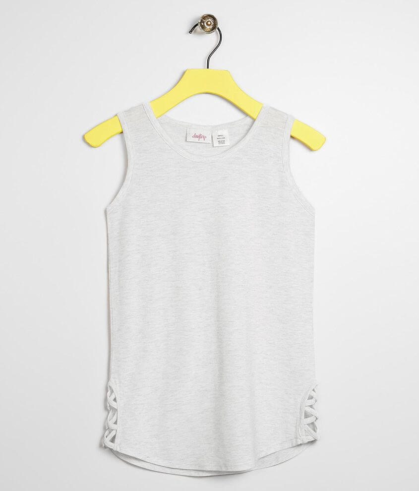 Girls - Daytrip Strappy Tank Top - Girl's Tank Tops in White Heather ...