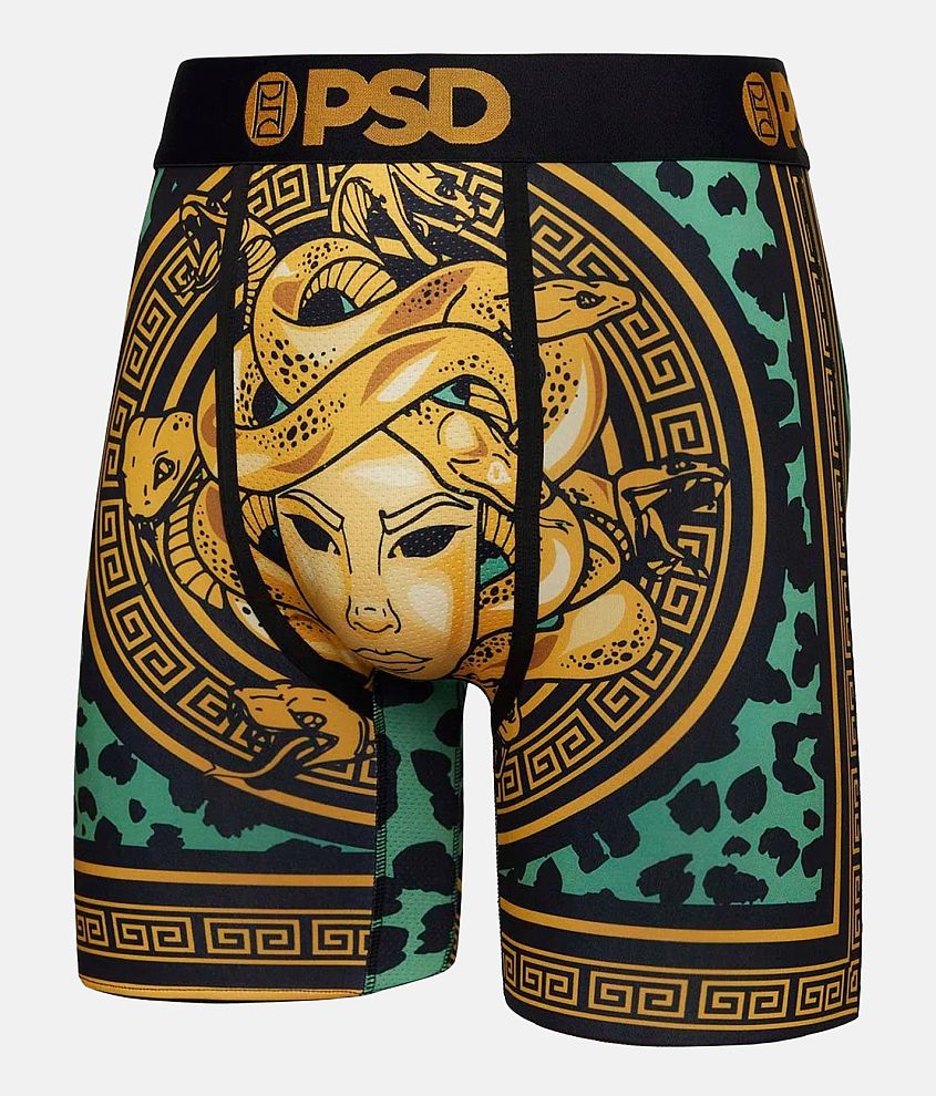 Psd Lux Medusa Stretch Boxer Briefs Mens Boxers In Multi Buckle