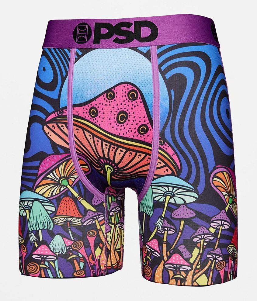 PSD Magic Shrooms Stretch Boxer Briefs - Men's Boxers in Multi | Buckle