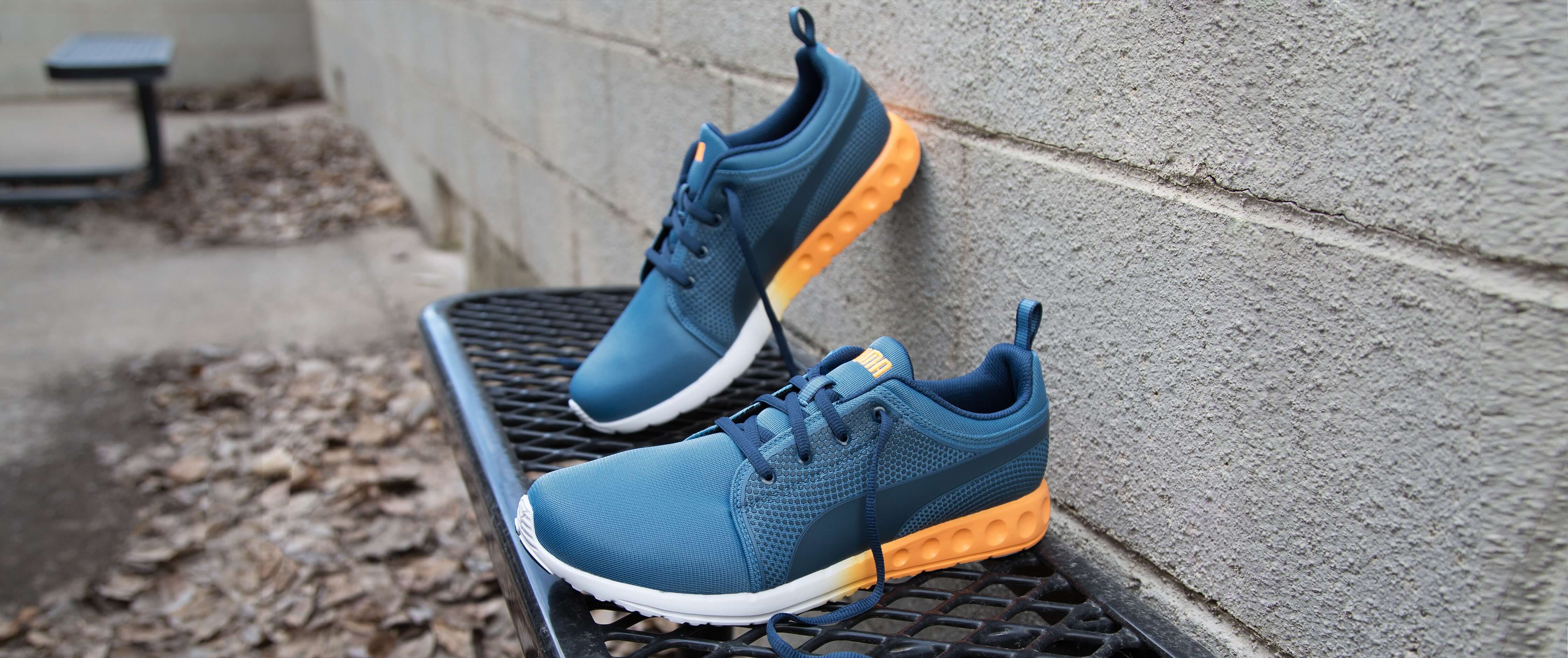 Puma Carson Runner Shoe - Men's Shoes in Blue Heaven Blue Wing Tea | Buckle