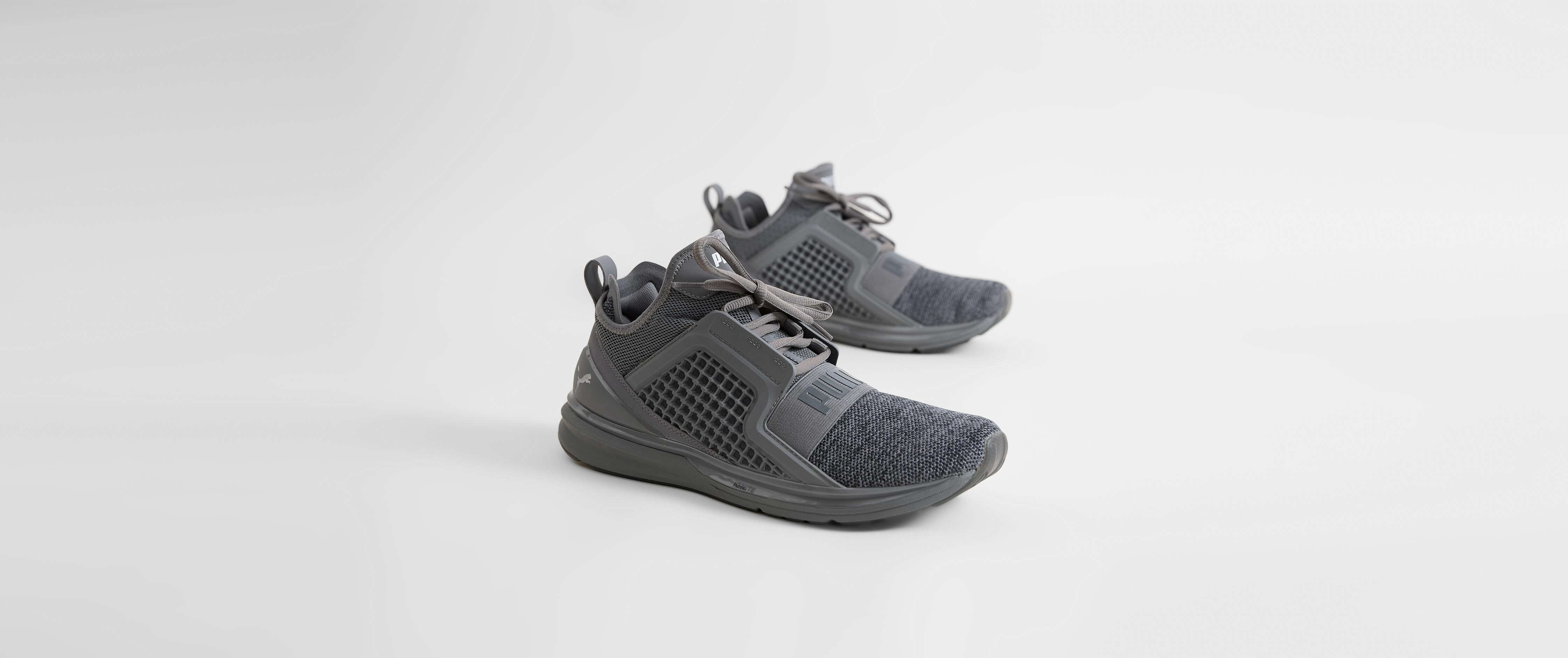 Puma Ignite Limitless Shoe - Men's Shoes in Quiet Shade Puma Silver ...
