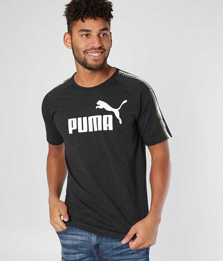 Puma Elevated T-Shirt - Men's T-Shirts in Dark Grey Heather | Buckle