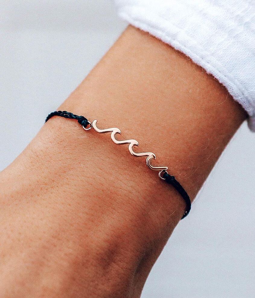 Triple Wave Charm Bracelet