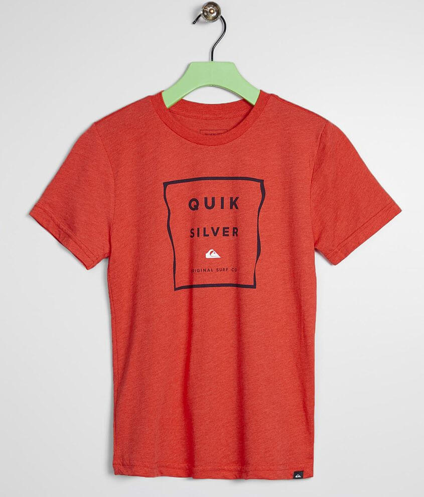 Boys - Quiksilver Box Blur T-Shirt - Boy's T-Shirts in Hibiscus Heather ...