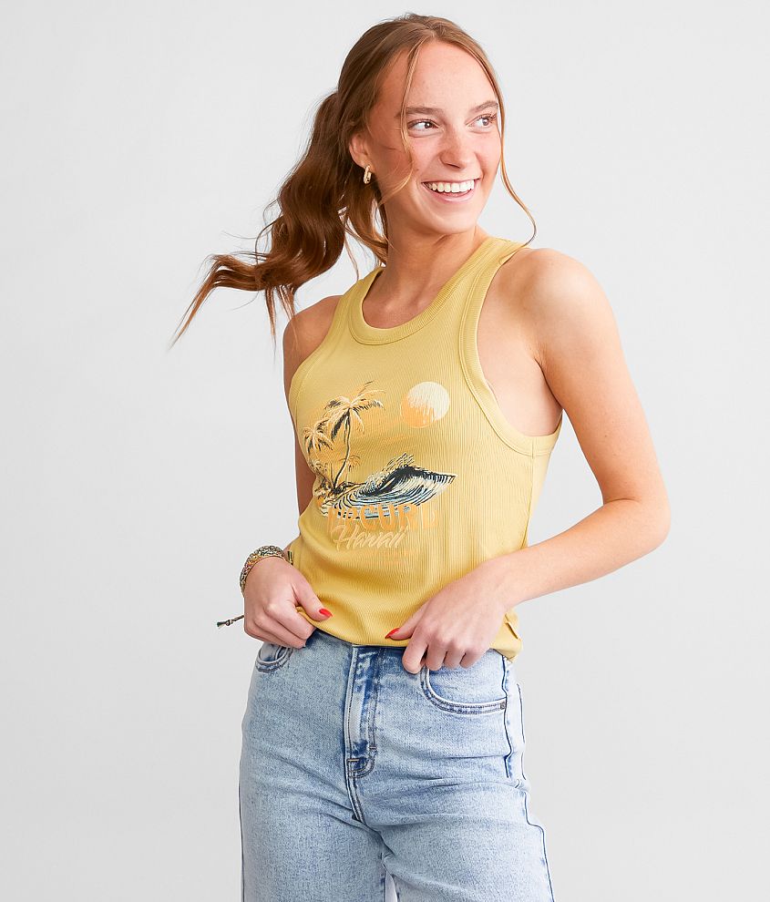 Rip Curl Seabreeze Tank Top - Women's Tank Tops in Hawaii Light Green ...