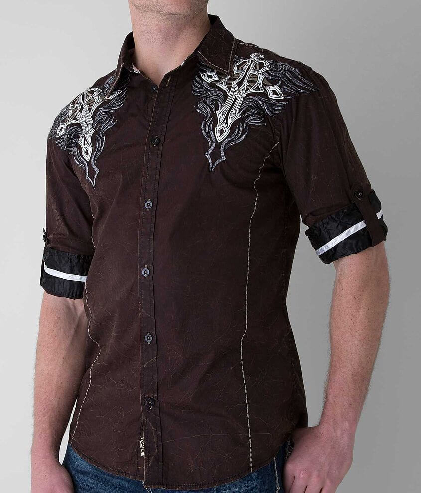Roar Uptown Shirt - Men's Shirts in Brown | Buckle