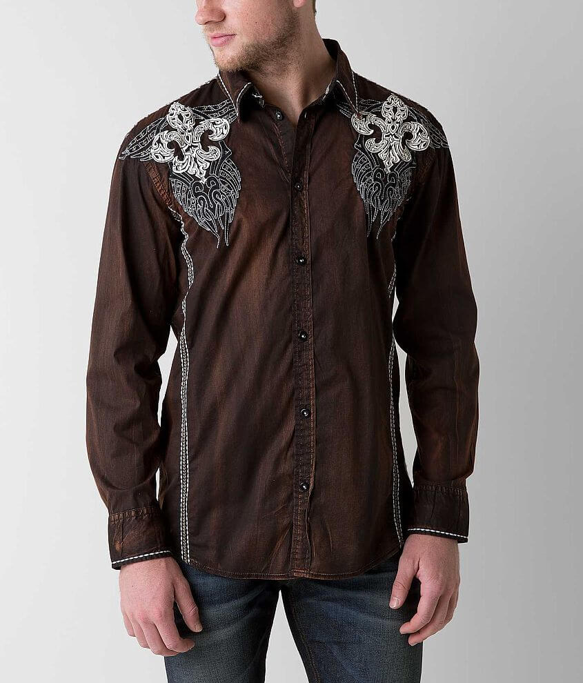Roar Rampage II Shirt - Men's Shirts in Brown | Buckle