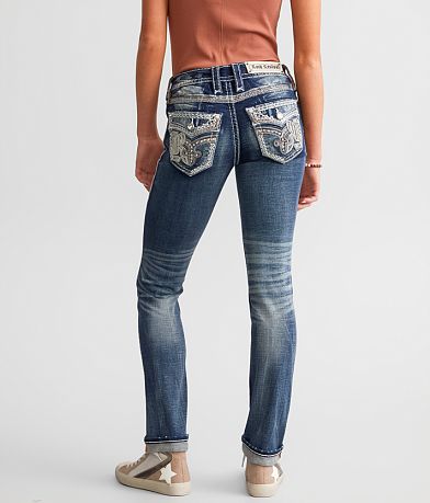 Rock Revival Wanda Low Rise Straight Stretch Cuffed Jean - Women's ...