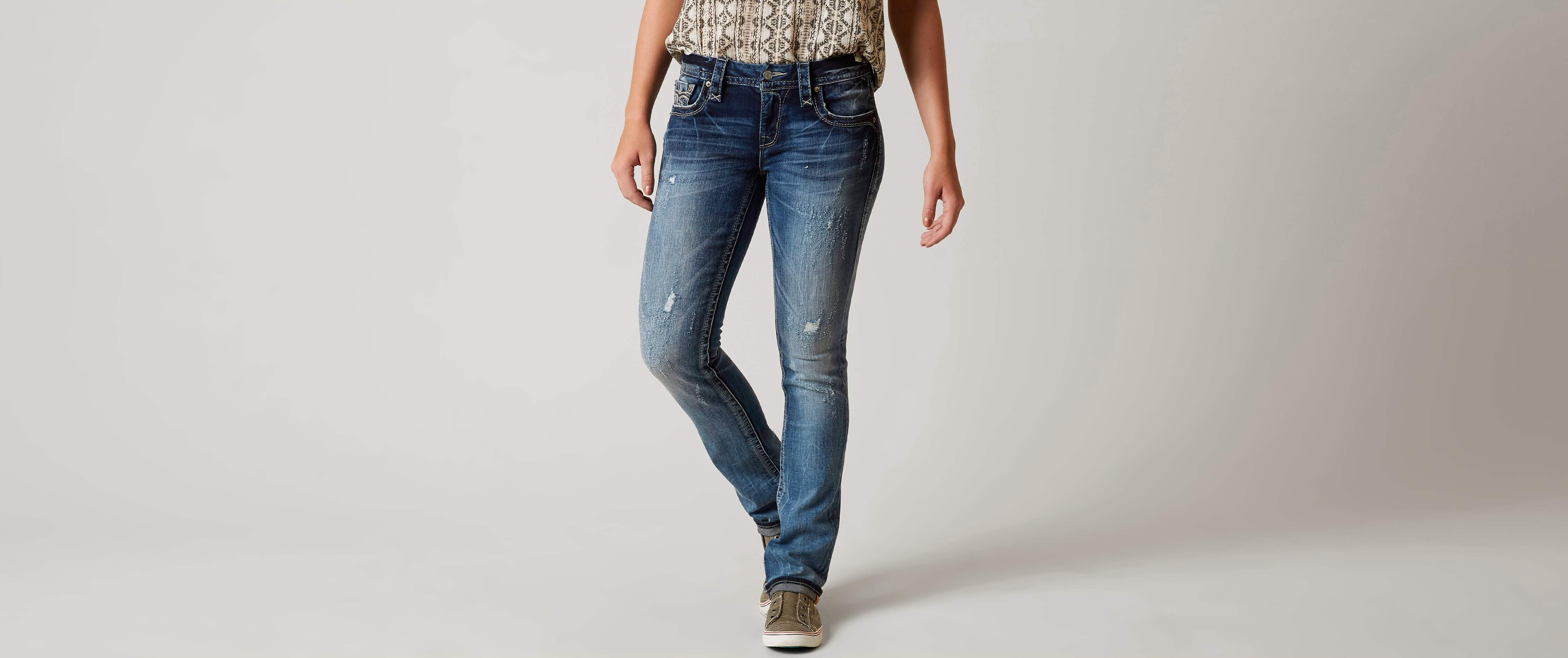 Rock Revival Alivia Easy Straight Stretch Jean - Women's Jeans in ...