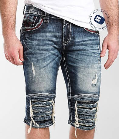 Men's Rock Revival Denim & Cargo Shorts | Buckle
