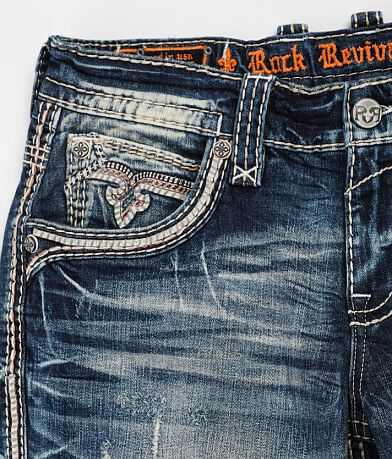 Rock Revival Tan Relaxed Taper Stretch Jean - Men's Jeans in Tan EQ201 ...