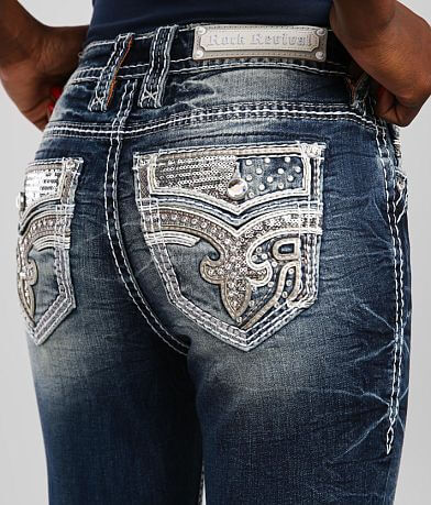 Rock Revival Amberlight Mid-Rise Ankle Skinny Jean - Women's Jeans in ...