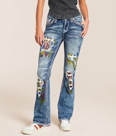 Rock Revival Harlow Mid-Rise Boot Stretch Jean - Women's Jeans in ...
