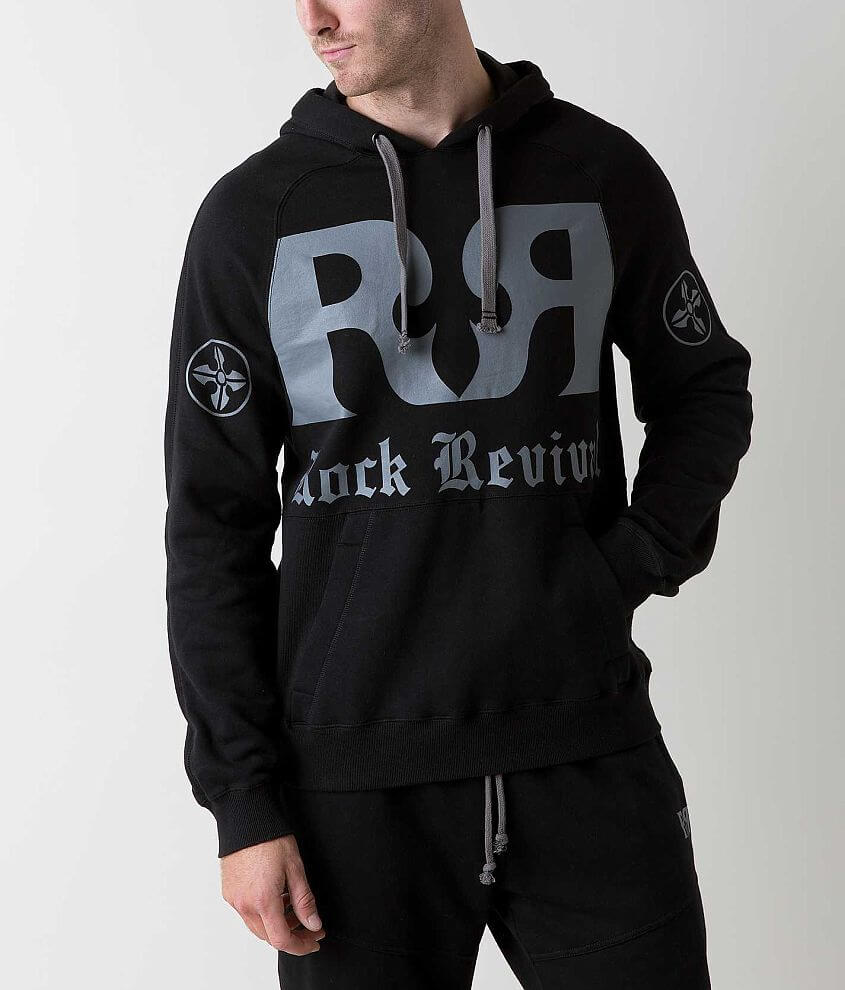 Rock Revival Double R Sweatshirt - Men's Sweatshirts in Black | Buckle