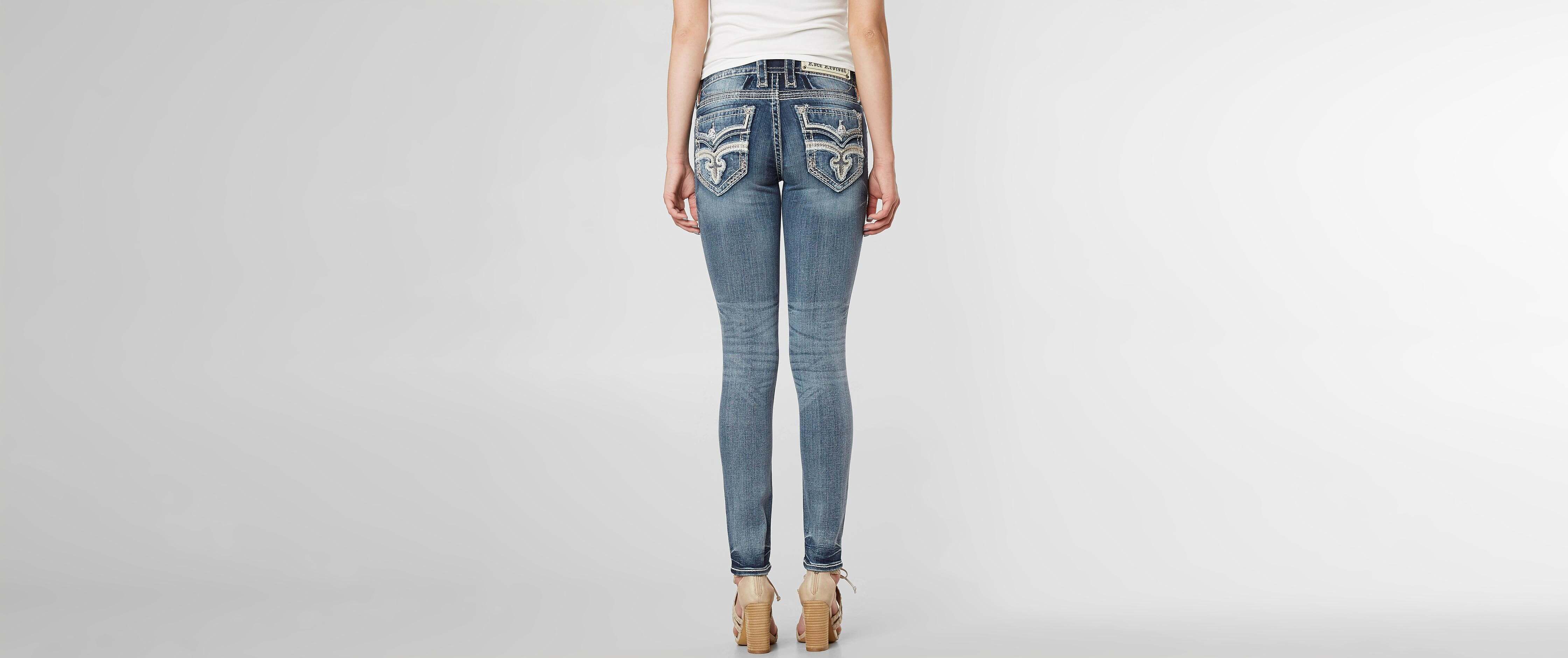 Rock Revival Raven Skinny Stretch Jean - Women's Jeans in Raven S214 ...