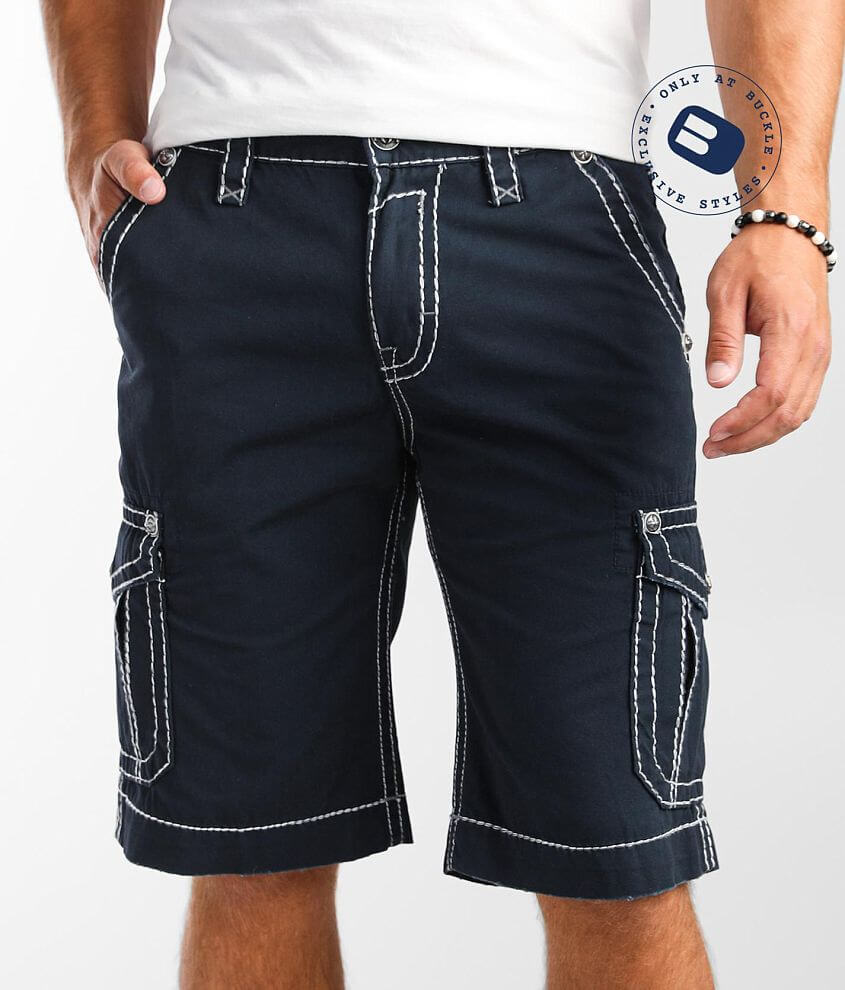 Rock Revival Classic Cargo Short - Men's Shorts in Navy | Buckle