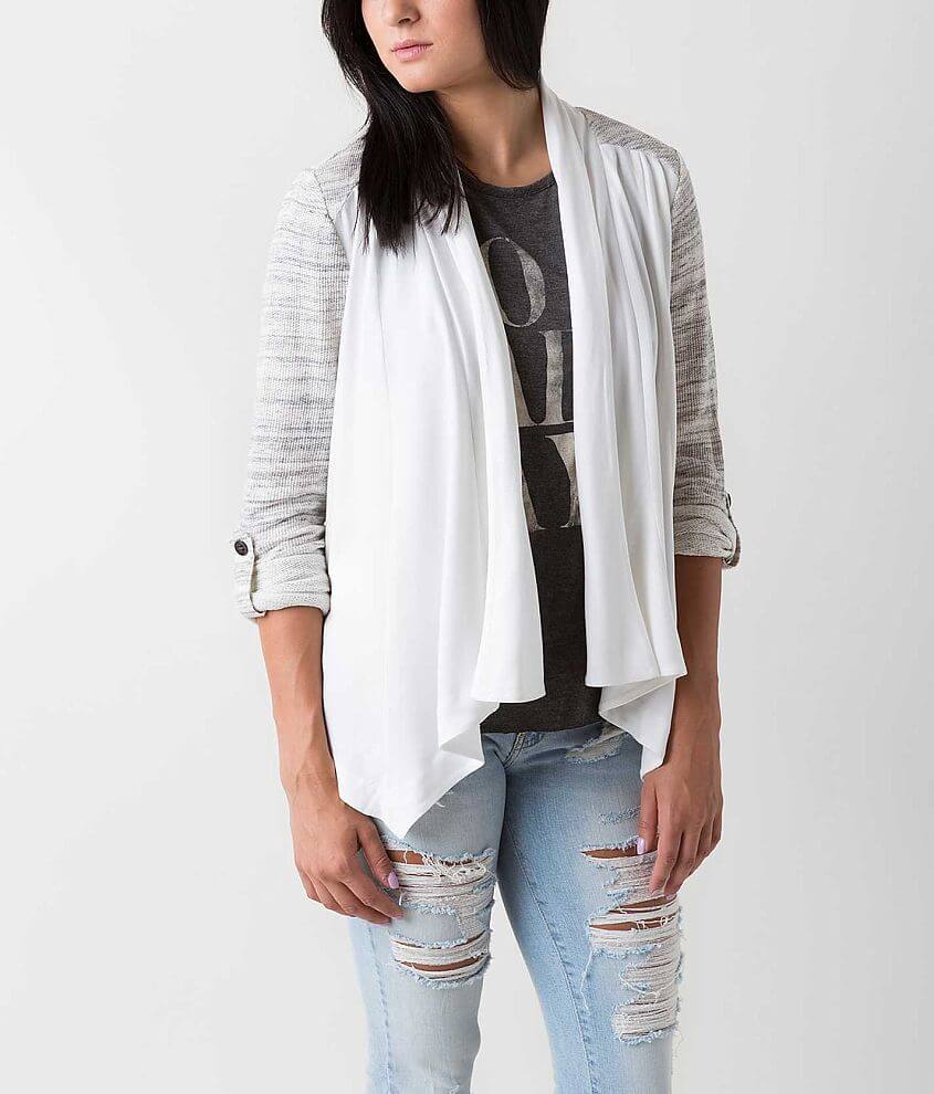 Stoosh Flyaway Blazer - Women's Coats/Jackets in Black Cream | Buckle