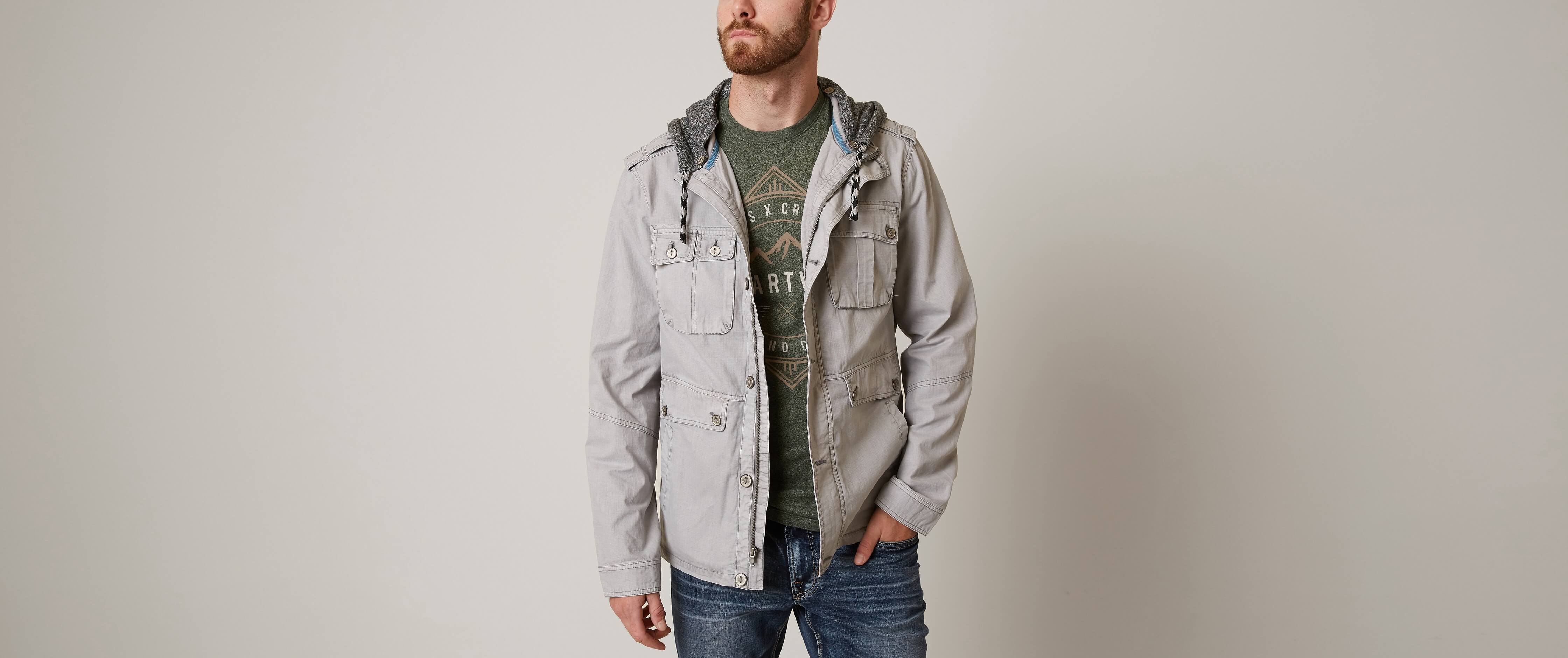 Departwest Ripstop Jacket - Men's Coats/Jackets in Light Grey | Buckle