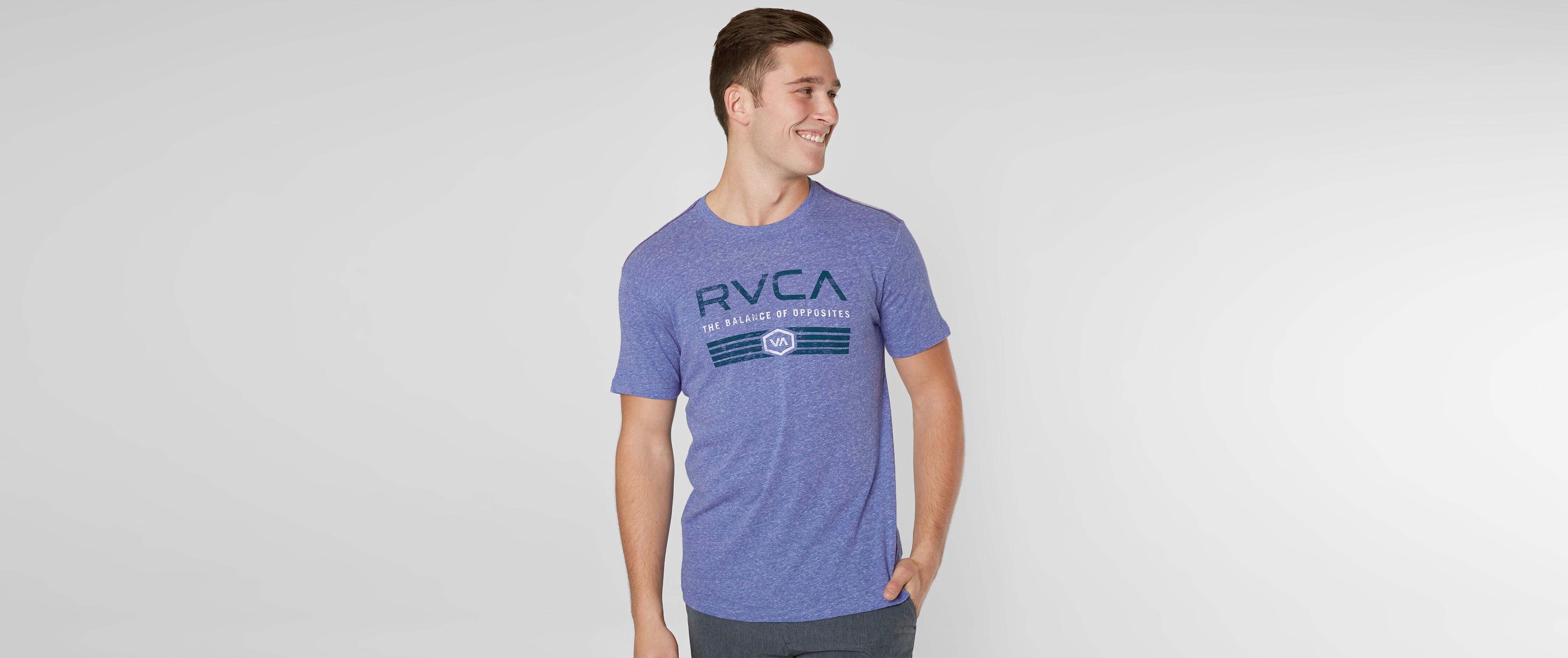 RVCA Station T-Shirt - Men's T-Shirts in Olympian Blue | Buckle