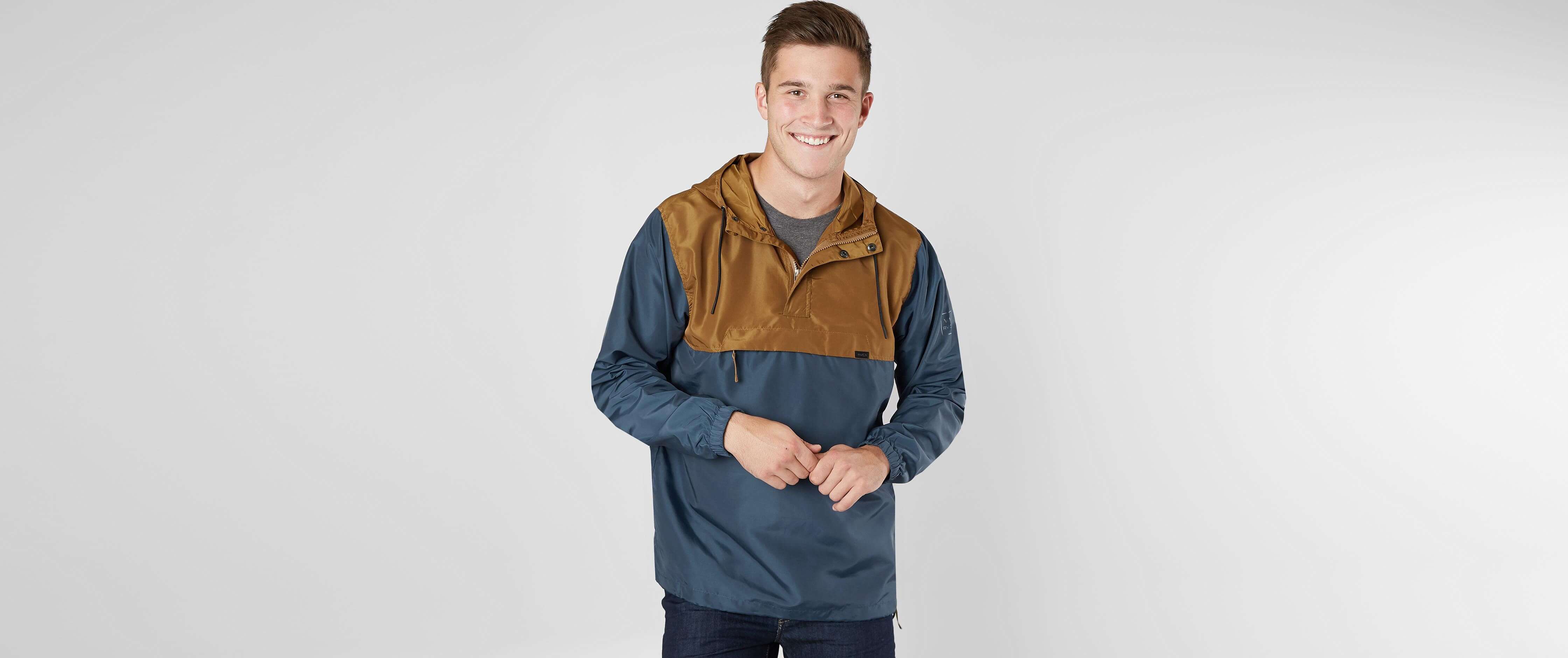 RVCA Packaway Anorak II Jacket - Men's Coats & Jackets in Bronze | Buckle