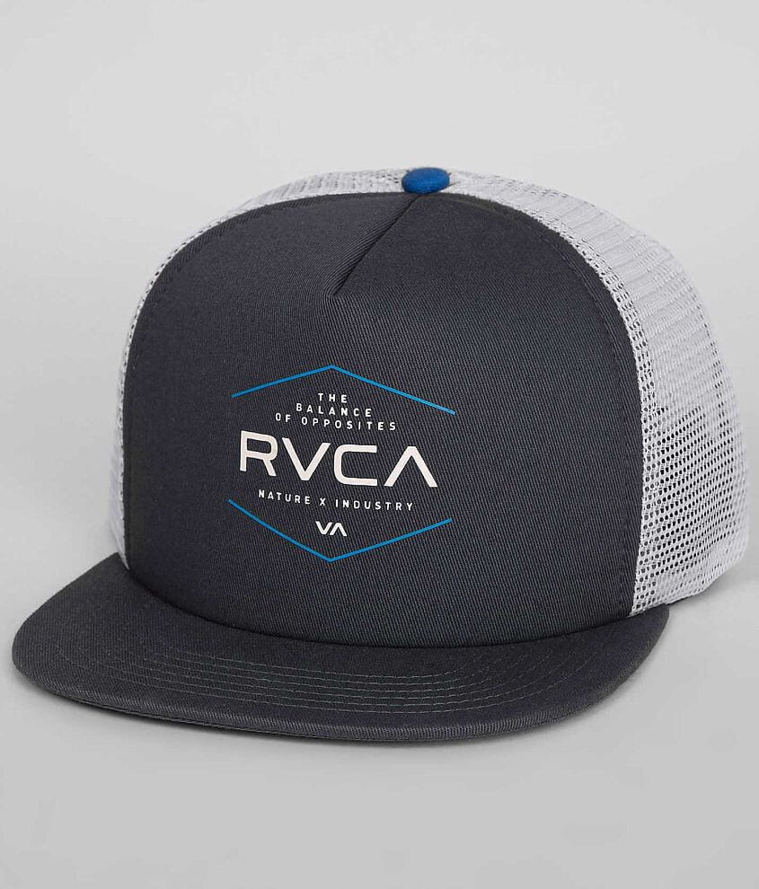 RVCA Industrial Trucker Hat - Men's Hats in Midnight | Buckle