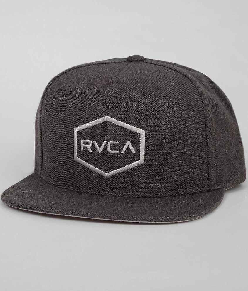 RVCA Commonwealth Hat - Men's Hats in Charcoal Heather | Buckle