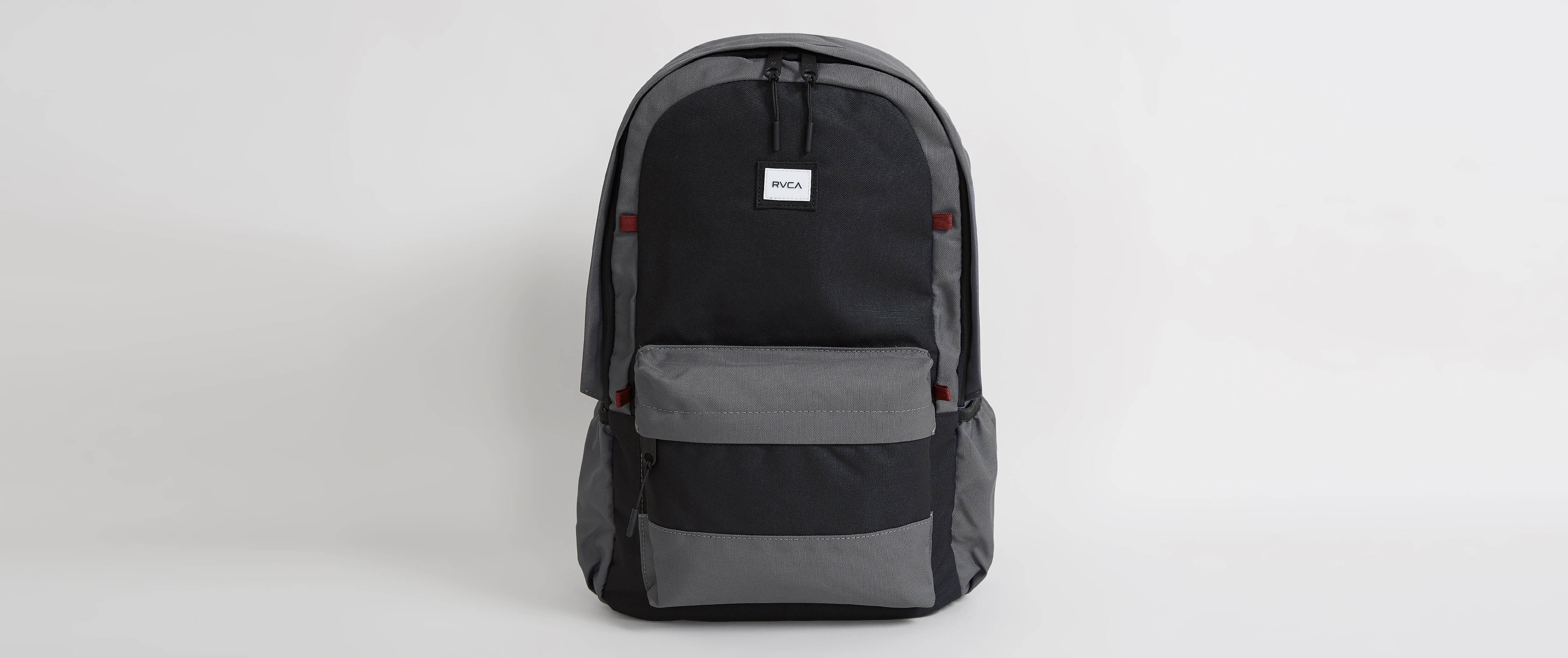 RVCA Frontside Backpack - Men's Bags in Grey Black | Buckle