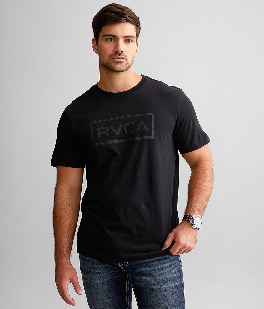RVCA Glitch Frame T-Shirt - Men's T-Shirts in Black | Buckle