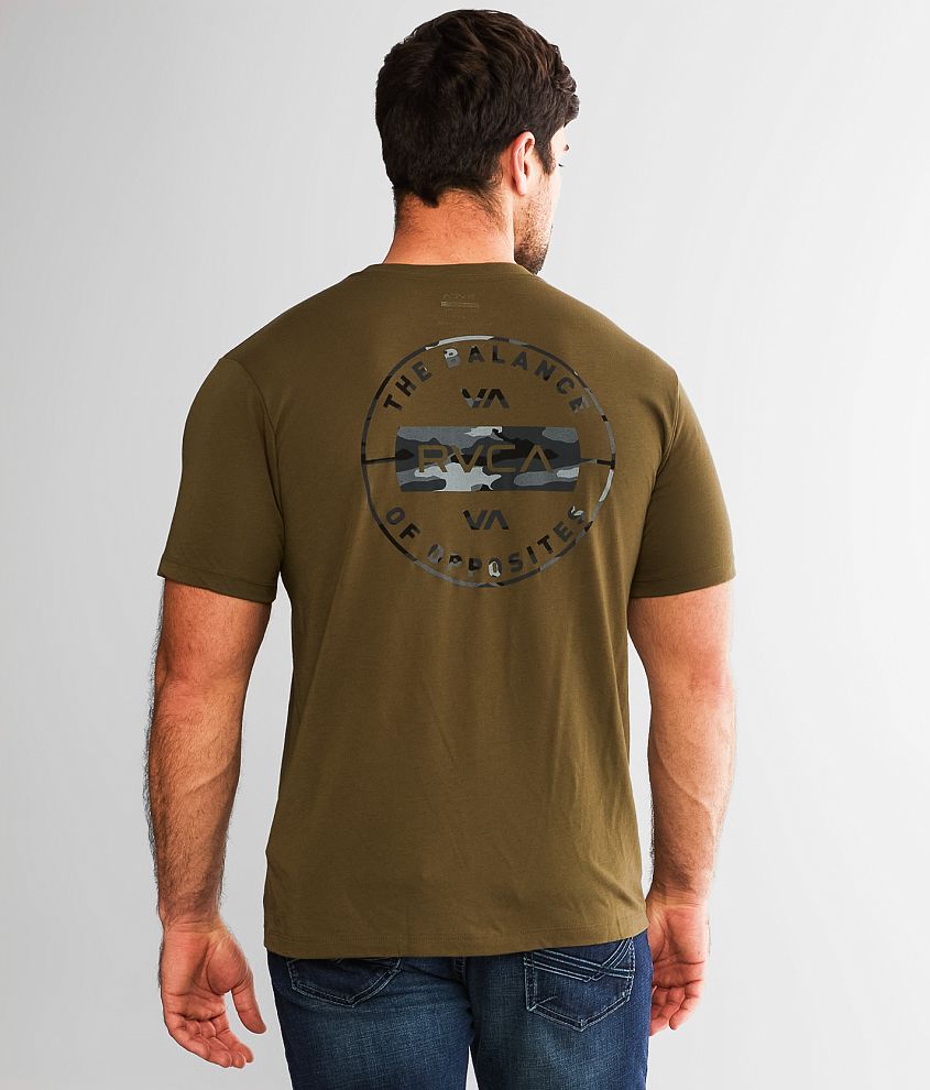 RVCA Navigate Sport T-Shirt - Men's T-Shirts in Combat | Buckle