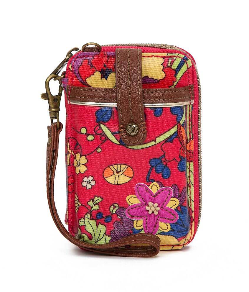 The Sak Artist Circle Wallet - Women's Accessories in Hot Pink Flower ...