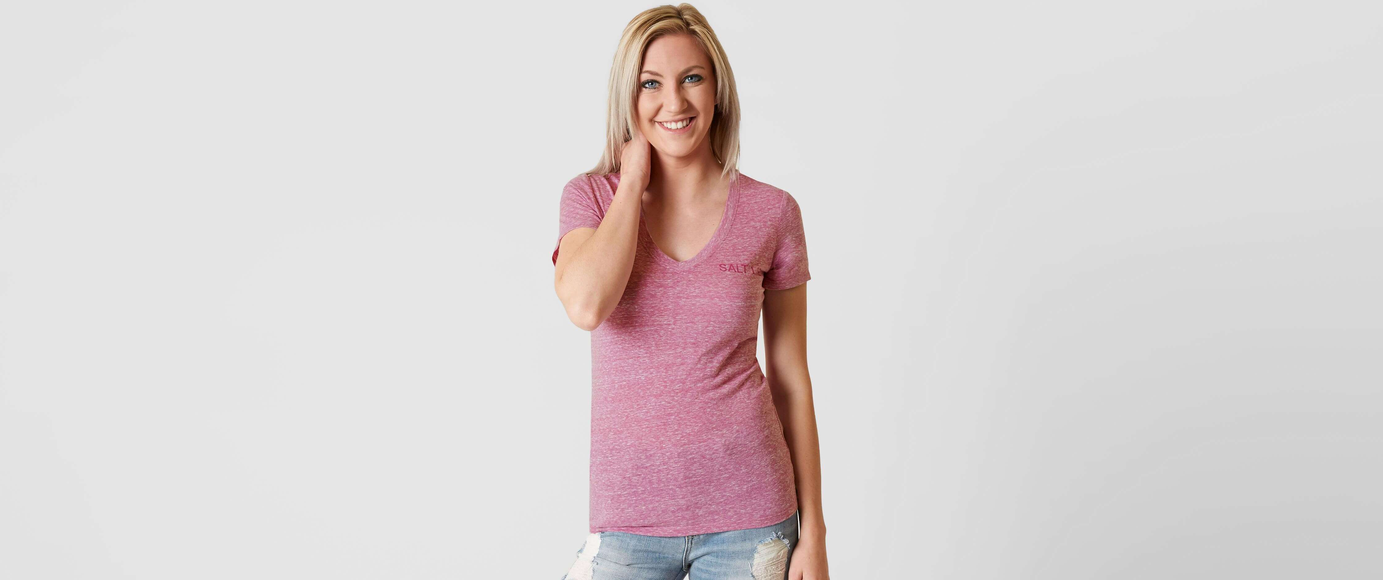 Salt Life Tuna Isle T-Shirt - Women's T-Shirts in Berry | Buckle