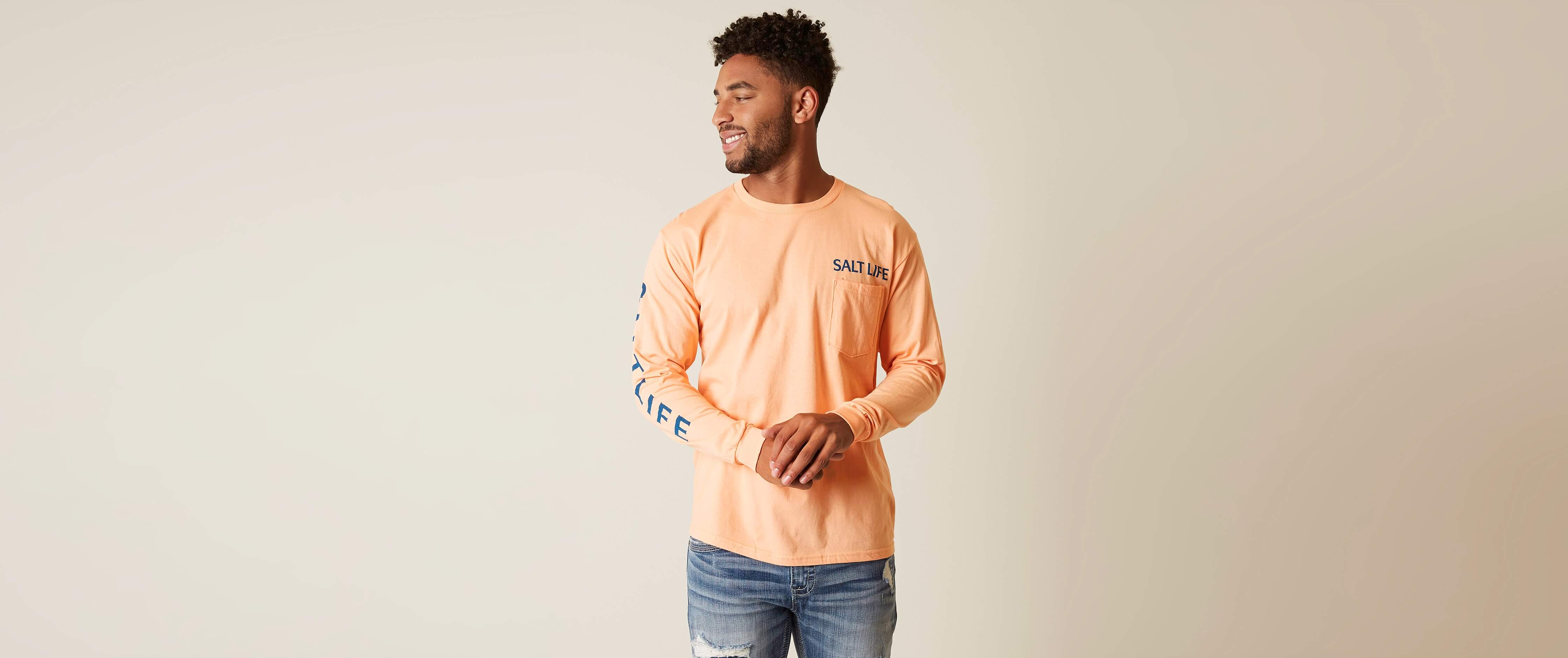 Salt Life Legs N Kegs T-Shirt - Men's T-Shirts in Grapefruit | Buckle